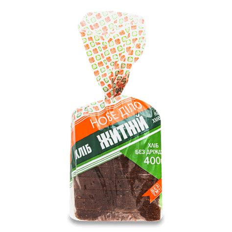 Хліб «Нове діло «Житній бездріжджовий 400г онлайн супермаркет «Сільпо