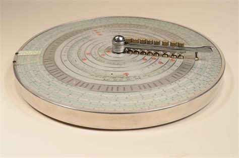 Fer Model Logarithmic Circular Slide Rule H 39 N 1675 1930s For Sale