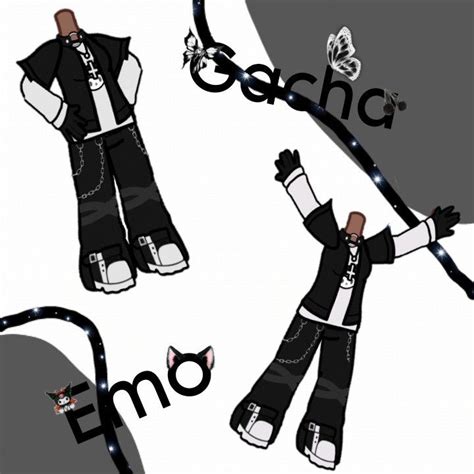 Ideias De Gacha Roupas Emo Estilo Emo Emo