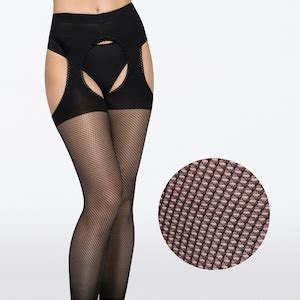Open Gusset Tights Etsy