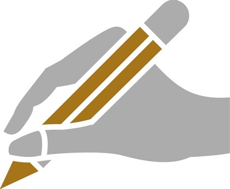 Hand Writing Vector Icon Style 22485501 Vector Art At Vecteezy