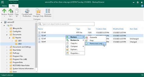Step Finalize Restore User Guide For VMware VSphere