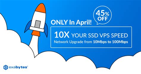 FREE Upgrade To X Faster SSD VPS Speed April Only