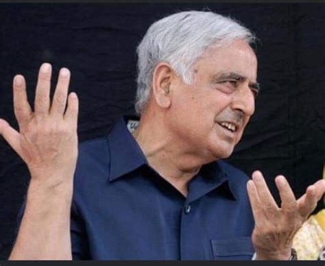 Pdp Senior Leader Pays Tribute To Its Founder Mufti Mohammad Sayeed On His Fifth Death