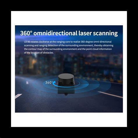 Ros Ros2로봇 매핑을 위한 휴대용 360° Dtof Lidar 3d 스캐너 Ld06 Ld19 D300의 12m 범위 지원 핸드폰닷컴