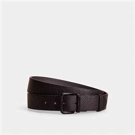 Restored Harness Buckle Cut To Size Reversible Belt 38 Mm Coach®