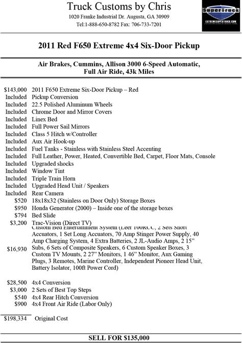 F Extreme Six Door X F Supertrucks