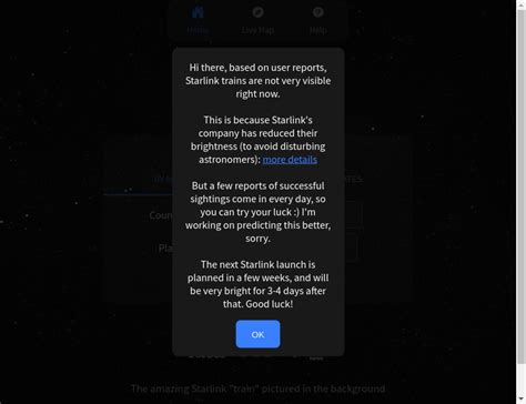Spacex Starlink Satellites Tracker