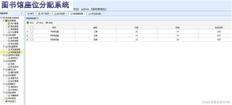 Java项目：ssm自习室图书馆座位预约管理系统图书预约管理系统csdn Csdn博客
