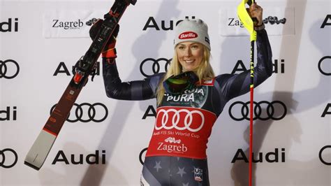 Mikaela Shiffrin Scores First World Cup Win Of 2023 Moves Within One