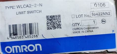 Omron Roller Limit Switch 240 Vac At ₹ 800 In Ghaziabad Id 2852168744673