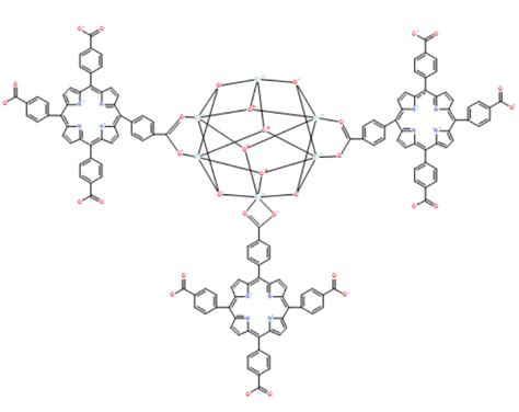 Pcn 223hmof金属有机框架材料 德尔塔delta生物试剂