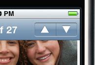 Iphone UISegmentedControl With Custom Prev Next Buttons Stack Overflow