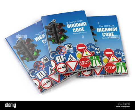 Highway Code Book Book Of Traffic Rules And Law With Traffic Road Sign