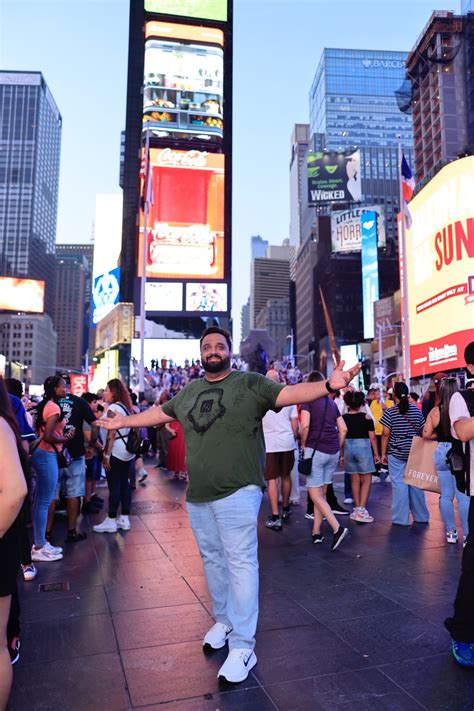 Syed Uzair Ahmed On Linkedin Timessquare Newyorkcity Marketing