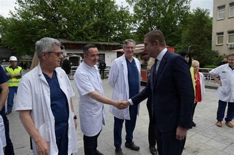 Hristijan Денеска присуствував на почетокот на комплетното реновирање и реконструкција на