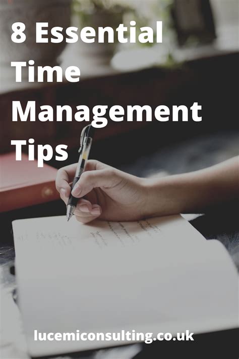 8 Time Management Tips To Manage Time Effectively Artofit