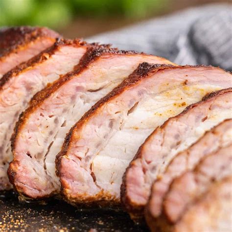Smoked Pork Loin The Stay At Home Chef