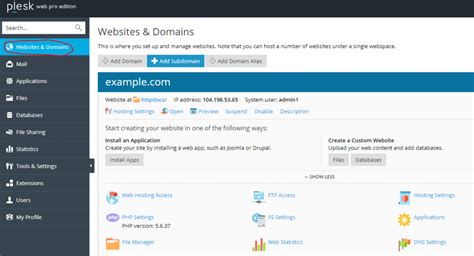 how to set up custom error pages on windows servers for a site in plesk