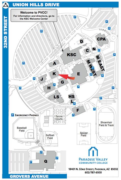 Lbcc Pcc Campus Map