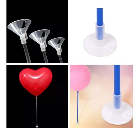 10 Suporte Para Balao Bexiga Vareta Pega 50cm Mebuscar Brasil