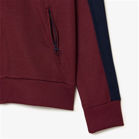Buy Paris Zipped Colourblock Cotton Pique Sweatshirt Lacoste Sa