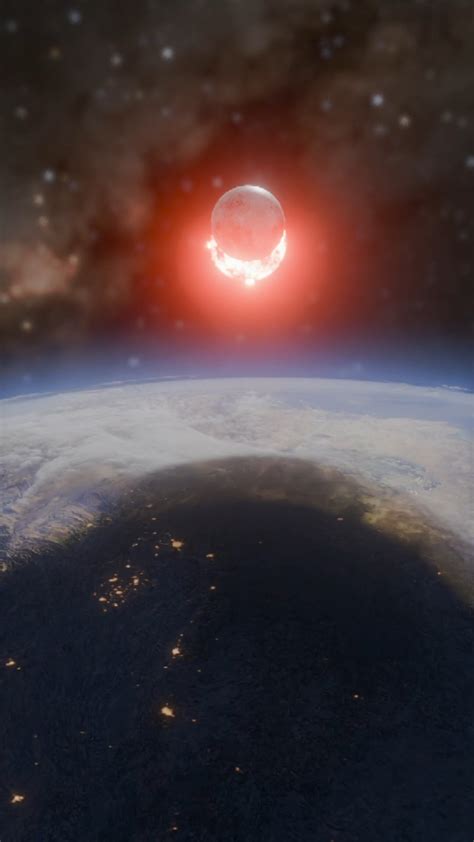 Solar Eclipse Made In Blender R Blender