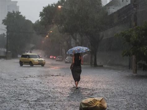 Inmet emite alertas de chuvas intensas para todas as cidades da Paraíba