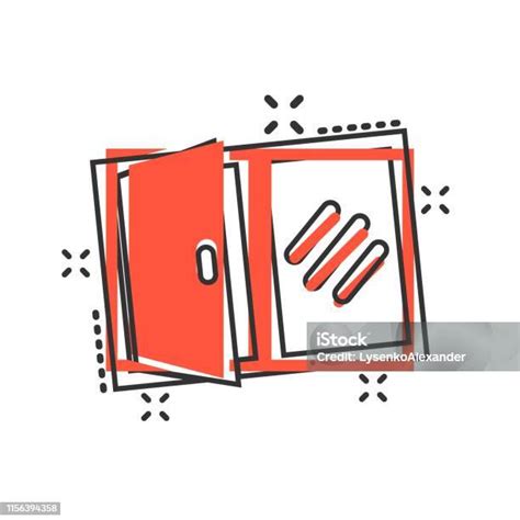 만화 스타일의 창 아이콘입니다 흰색 고립 된 배경에 외부 프레임 벡터 만화 그림입니다 비즈니스 컨셉 스플래시 효과를 선보입니다 0명에 대한 스톡 벡터 아트 및 기타 이미지