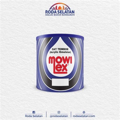 Promo Cat Tembok Mowilex Emulsion Putih E 100 20 Liter Diskon 17 Di