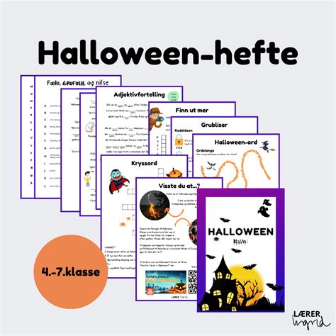 Temahefte Halloween Bm Nn Undervisningsbyen No