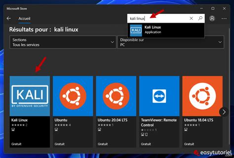Installer Le Bash Kali Linux Sur Windows 11 Et 10 WSL EasyTutoriel