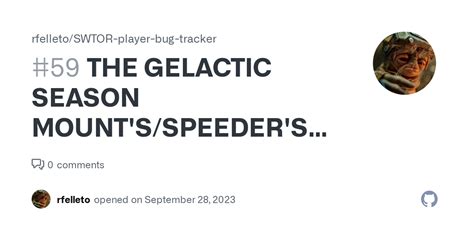 The Gelactic Season Mountsspeeders Come Automatic On The Skill Bar