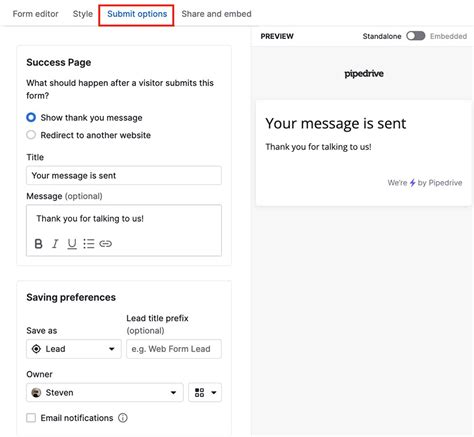 Web Forms Knowledge Base Pipedrive