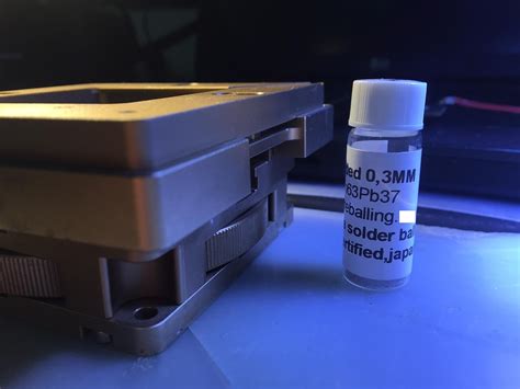 Nintendo Swith Reballing The Emmc Chip Switch It Is Functional Again