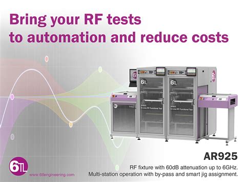 RF Testing To Optimize Productivity And Reduce Costs Test Solution Provider For Electronics