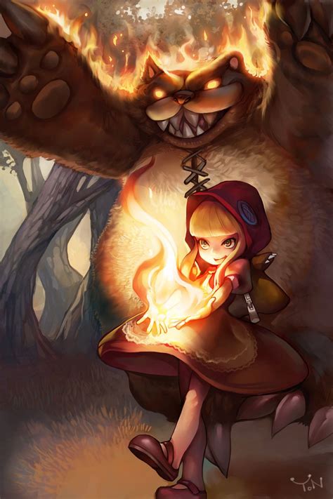 애니팬아트입니다 팬아트 게시판 리그오브레전드 디스이즈게임 Annie League Of Legends Girl