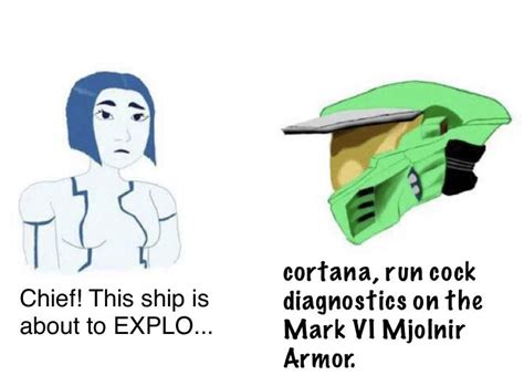 Cortana Run C Diagnostics Does Master Chiefs Suit Jack Him Off