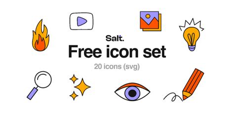 20 Hand Drawn Icon Set Figma