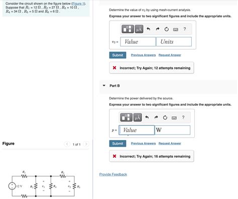 Solved Consider The Circuit Shown On ﻿the Figure Below