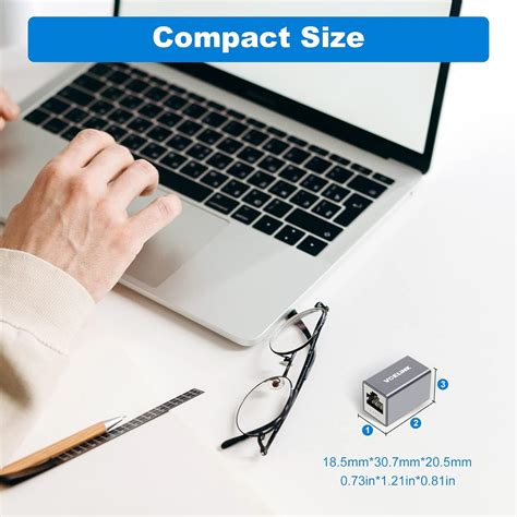 Buy Vcelink Rj45 Coupler Shielded Ethernet Coupler Poe Ethernet Cable Extender For Cat7 Cat6a