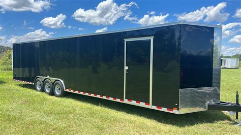 Enclosed Cargo Trailer 85x34 Triple Axle Merica Cargo Trailers Ga