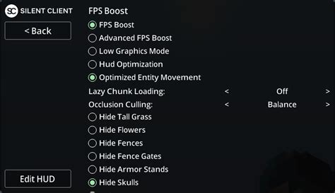 Silent Client Settings Fps Boost Silent Client Support