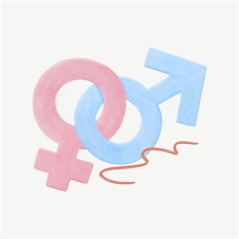 Gender Equality Illustration Design Element Premium Psd Illustration