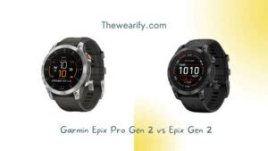 Garmin Epix Pro Gen Vs Epix Gen What S New