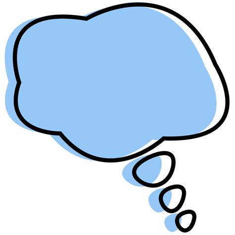 Doodle De Bolha De Fala Colorida 9853780 Png