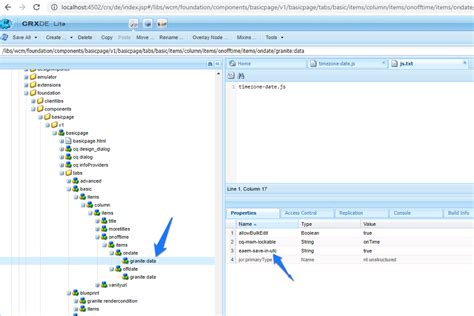 Experiencing Adobe Experience Manager Aem Cq Aem 6530 Touch Ui Date Picker Save Date Time