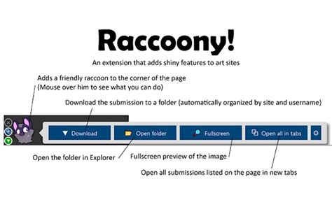 Raccoony Webextension Para Google Chrome Extensi N Descargar