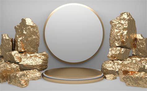 제품 프리젠 테이션을위한 연단 기하학적에 화이트 록 돌 3d 렌더링 0명에 대한 스톡 사진 및 기타 이미지 0명 12월 31일 3차원 형태 Istock