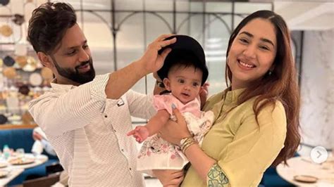 Rahul Vaidya Shares Adorable Pictures With Wife Disha Parmar Daughter